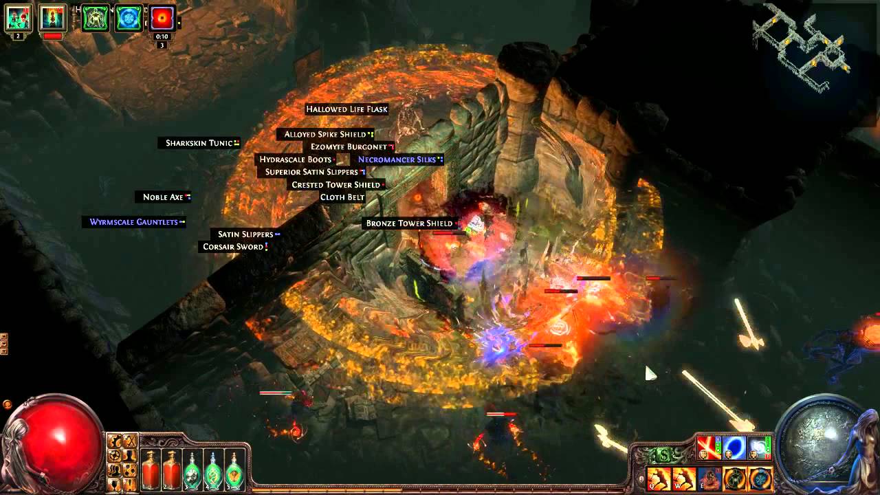 Path of Exile -- Map Series -- Vaal Pyramid (68) - YouTube