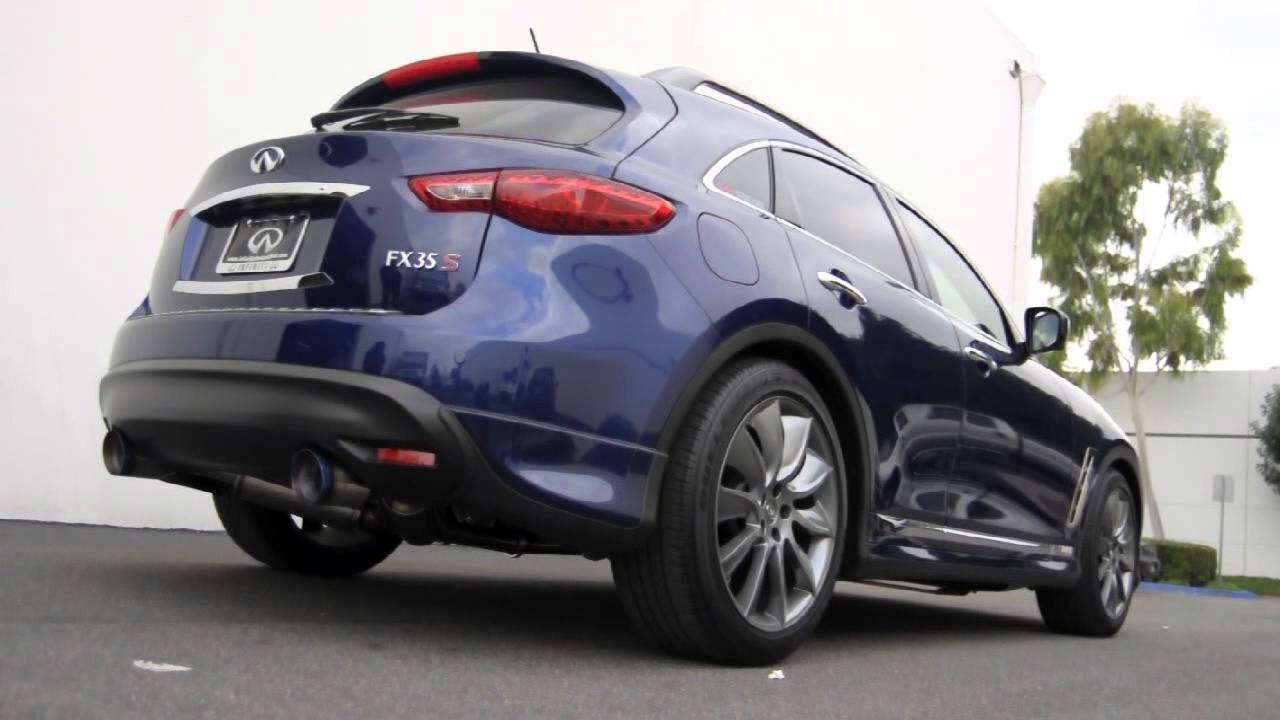 ARK GRiP Exhaust System for FX35 AWD - YouTube