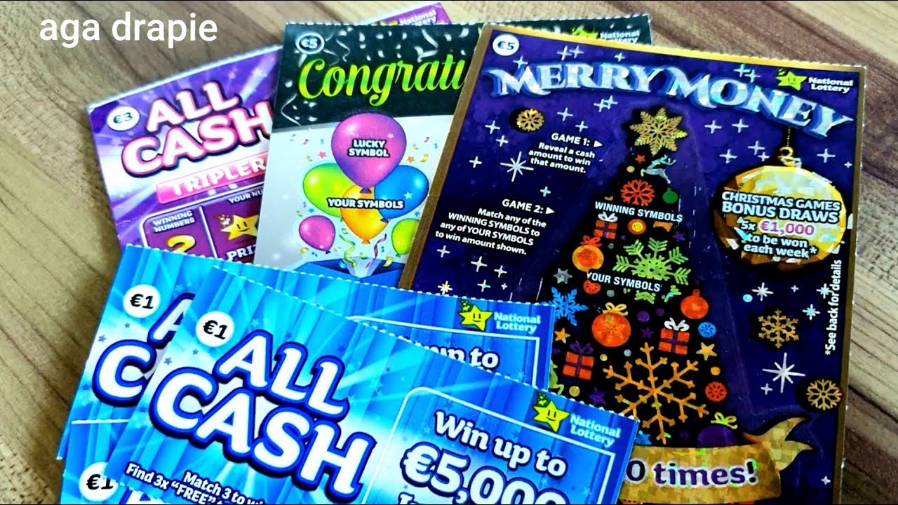 #59 ZDRAPKI🇮🇪 MIX Zdrapek Irlandzkich na Niedzielę🎈🌲💰 irish scratch ...