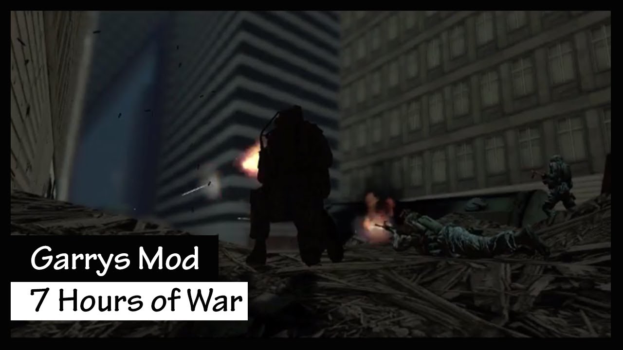 Garrys Mod - 7 Hours War - YouTube