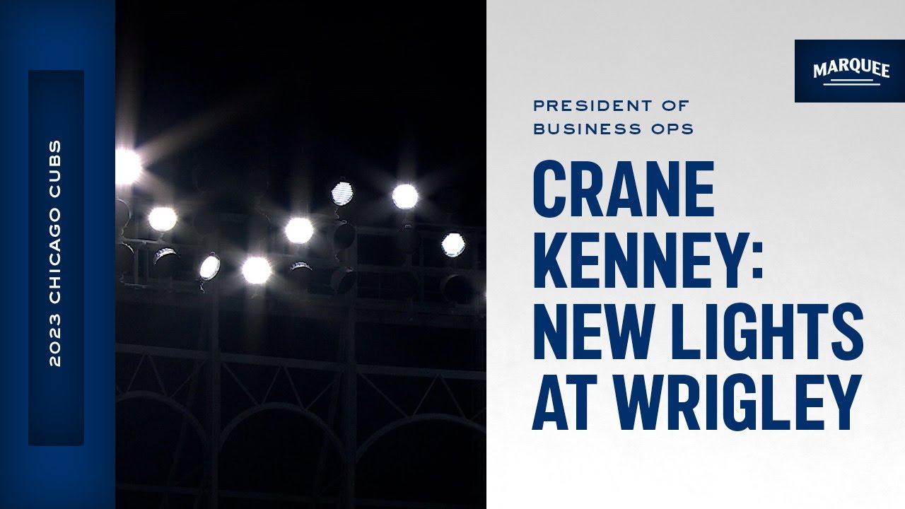 Crane Kenney weighs in on Ian Happ extension, new Wrigley Field lights ...