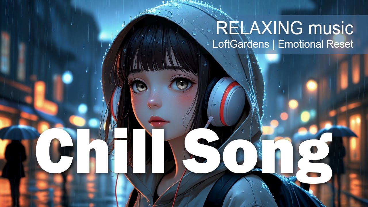 Chill Song | Emotional Reset 🌧️ | Aesthetic Girl + Uplifting Beat ...