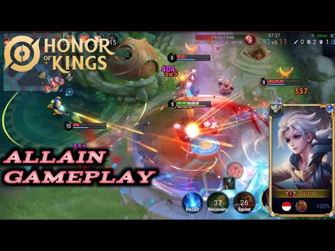 HOK : Rank (Allain) Honor Of Kings Indonesia #honorofkings - YouTube