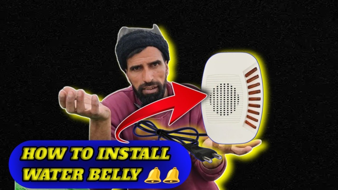 How to install water Bell 🔔🔔🔔 /// Water Bell kaam kaise karta hai - YouTube