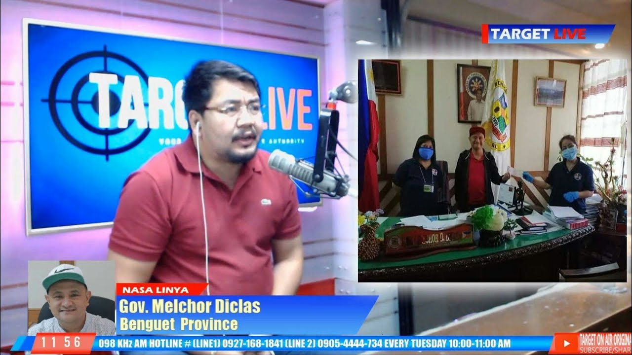 Benguet COVID-19 updates with Gov Melchor Diclas. - YouTube