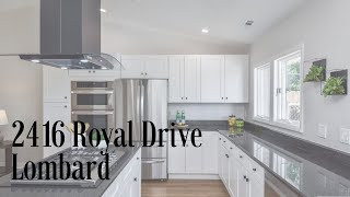 Lombard IL | 2416 Royal Dr | Full Renovated | Incredible Kitchen | Great Location