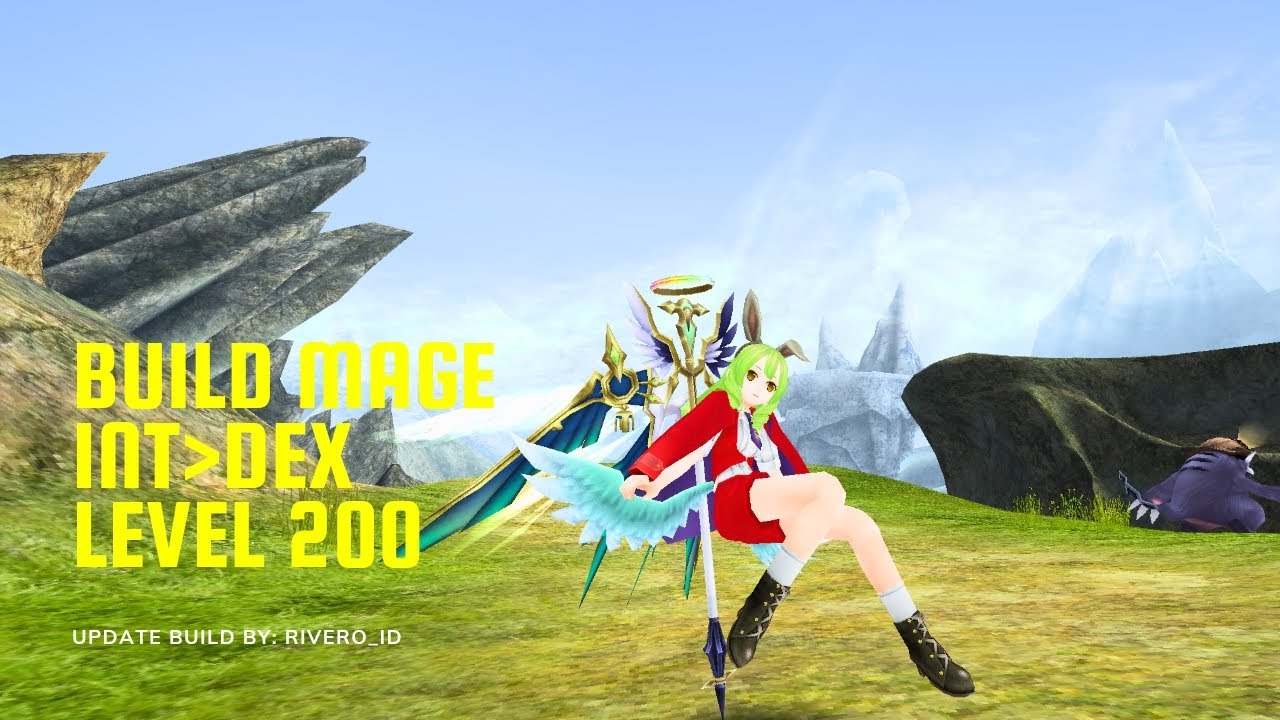 Build MAGE Int Dex Level 200 update build!!! Toram Online - YouTube