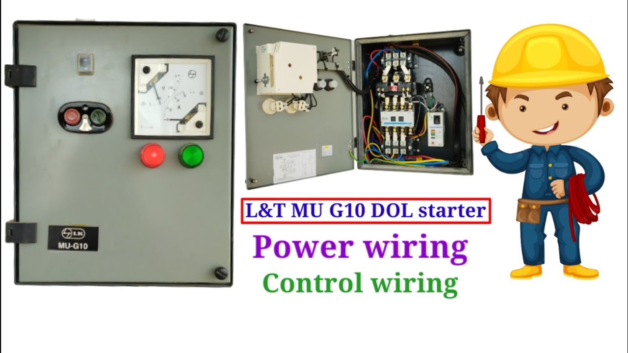 L&T MU G10 डायरेक्ट ऑनलाइन स्टार्टर कंप्लीट जानकारी by ATS PREMRAJ ...