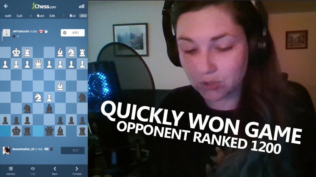 Chess quick win - YouTube