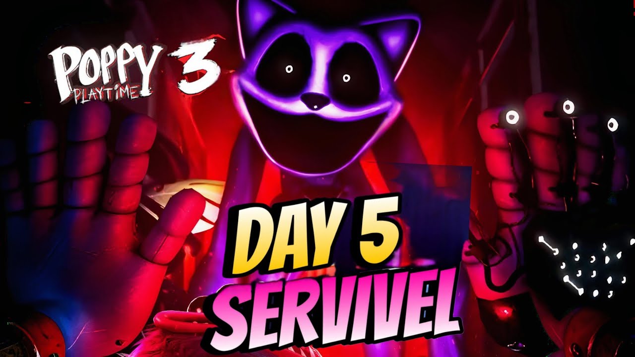 PLAYHOUSE🔥 (SCHOOL) SERVIVEL POPPY PLAYTIME CHAPTER 3 ( DAY 5 ) - YouTube