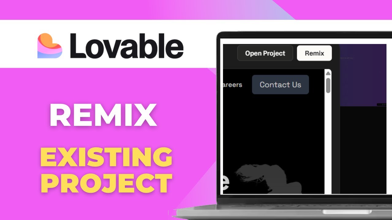 How To Remix an Existing Project in Lovable - YouTube