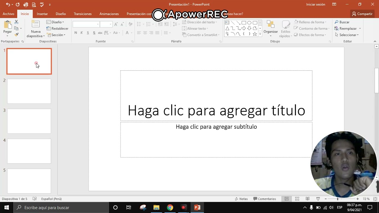 VIDEO EXPLICATIVO SOBRE COMO INGRESAR A LA APLICACION DE POWER POINT ...