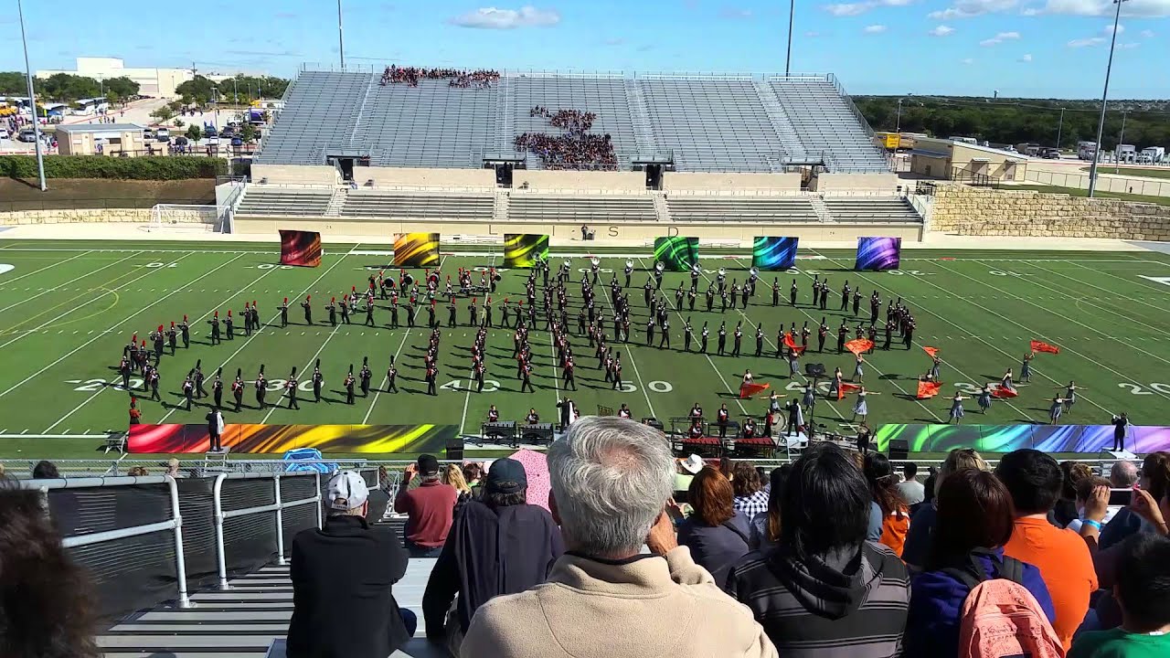 Hutto High School area band competition - 2015 - YouTube