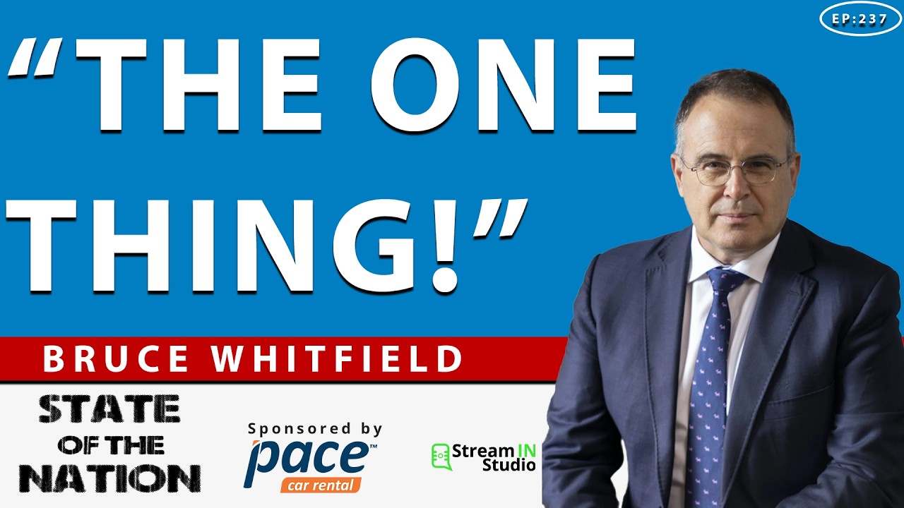 Bruce Whitfield talks our State of the Nation and his new Book "The One ...