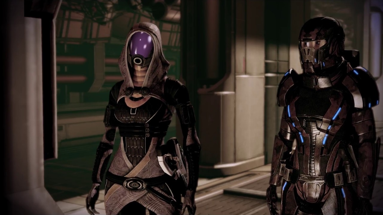 PT 3: Mass Effect 2(PC): Tali Trail & Loyalty Mission Cutscene @ 5k ...