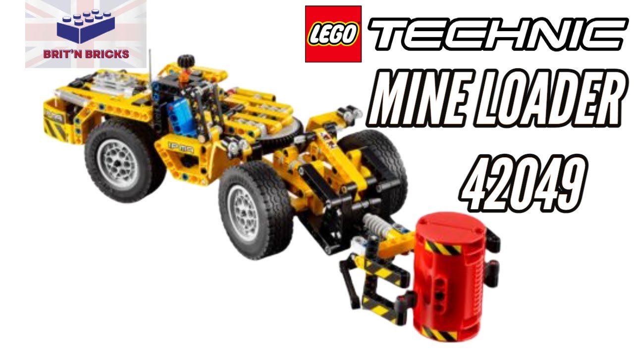 Lego Technic set #42049 Mine Loader - YouTube