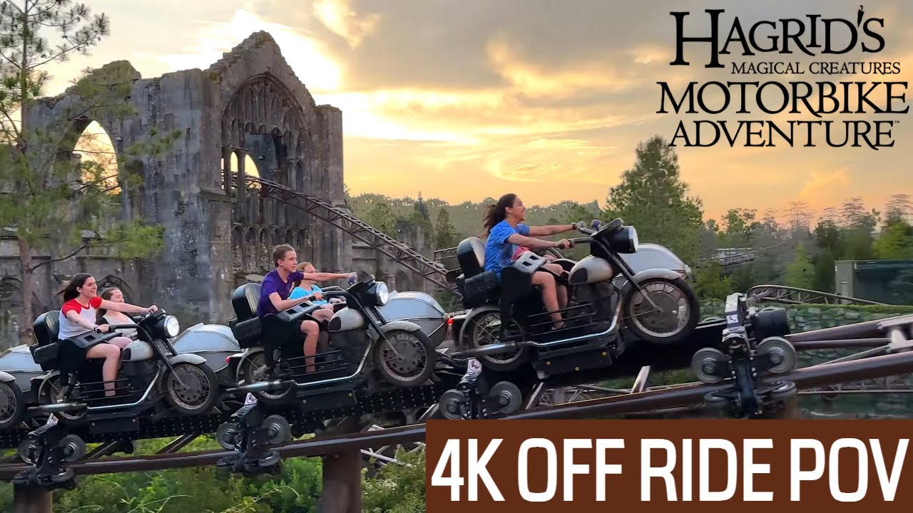 Hagrid's Magical Creatures Motorbike Adventure (4K OFF Ride POV ...