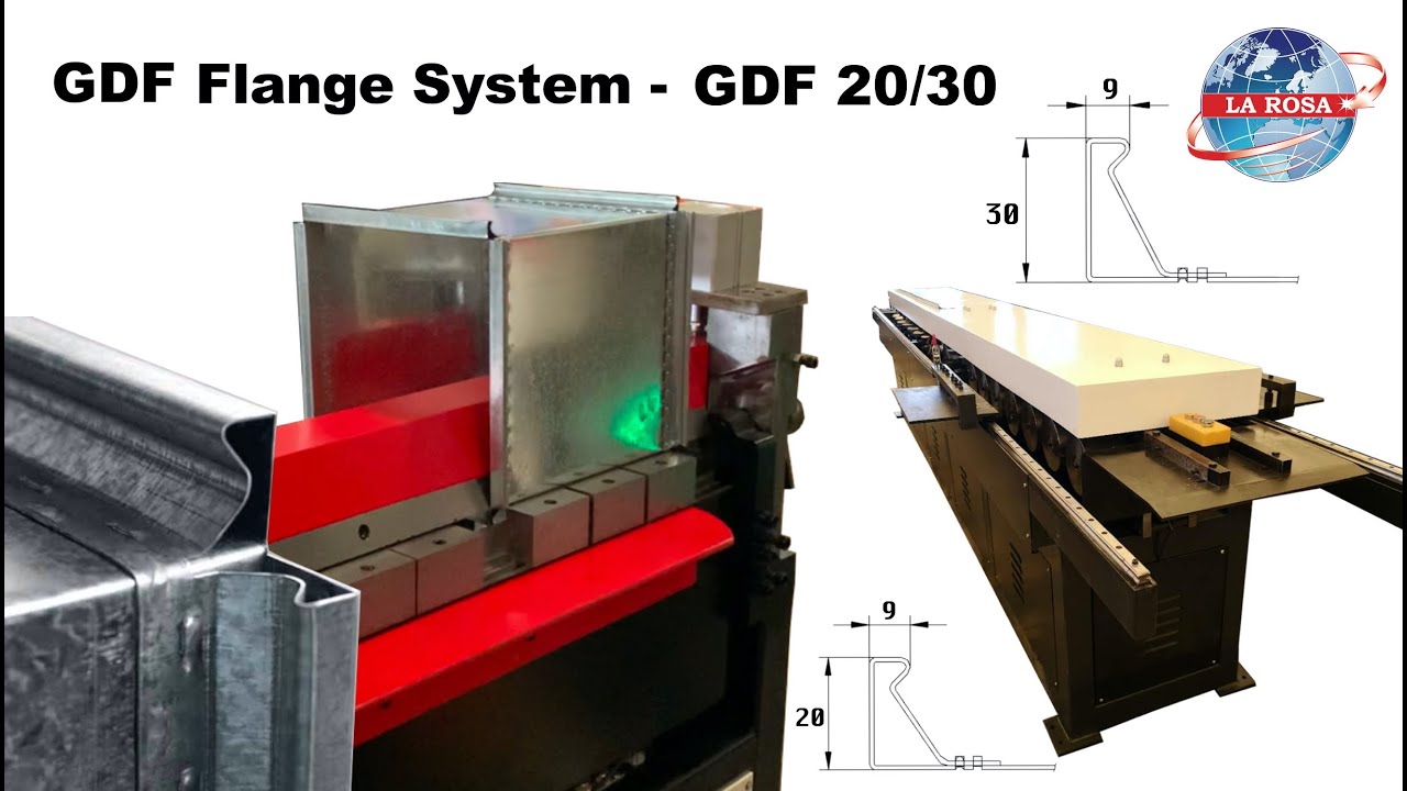 GDF FLANGE SYSTEM - MANUAL MODE - GDF 20/30 - YouTube