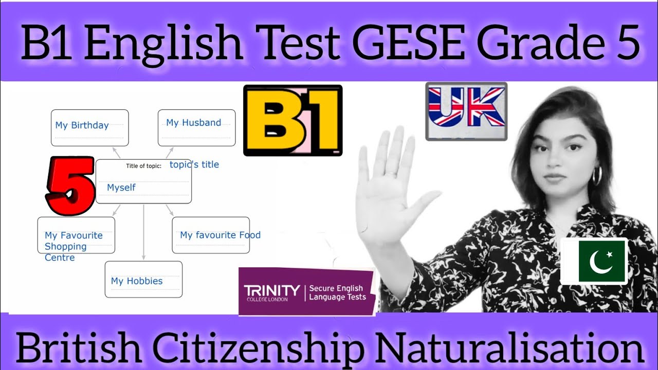 B1 English Test (GESE Grade 5) Trinity B1 10 Minutes Spoken Exam ...