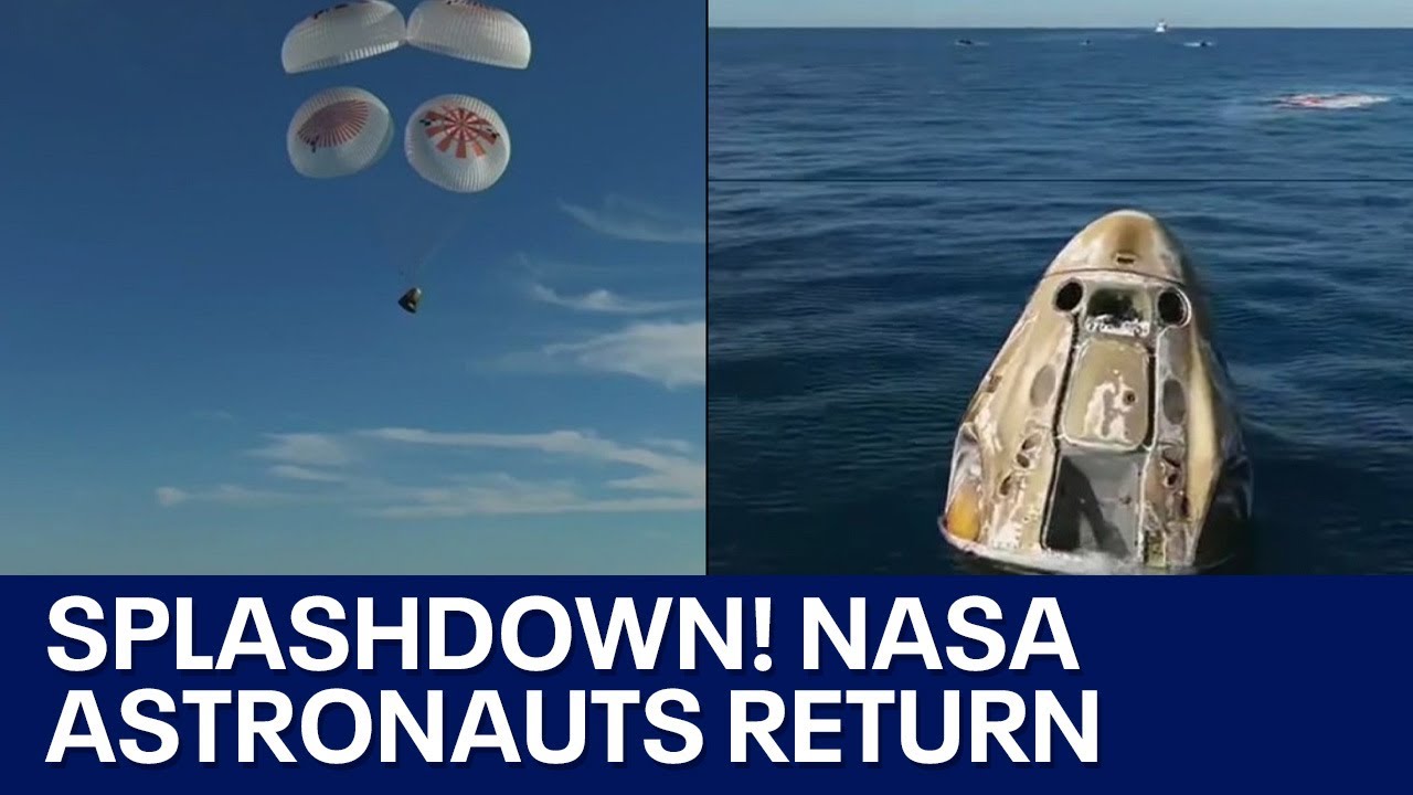 Nasa Splashdown Crew 8 Astronaut Had 'medical Issue'; Flown To