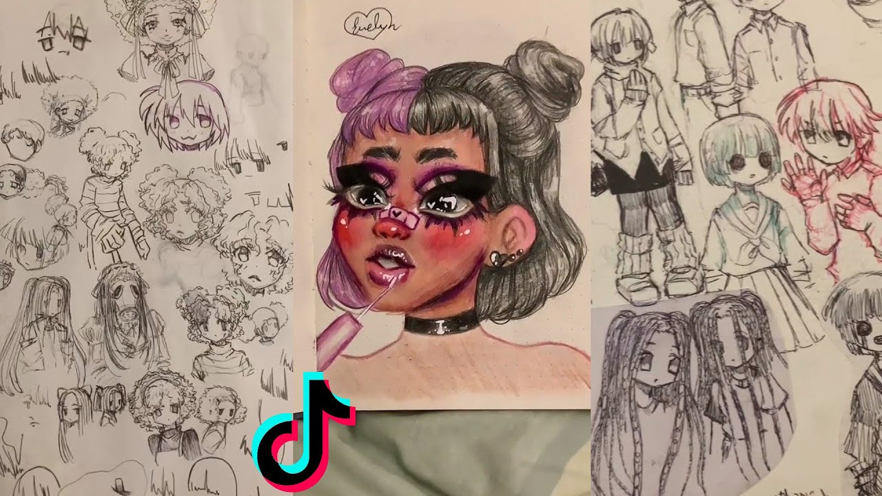 1 HOUR Of ALT Drawing ART - TikToks Compilation #2 - YouTube