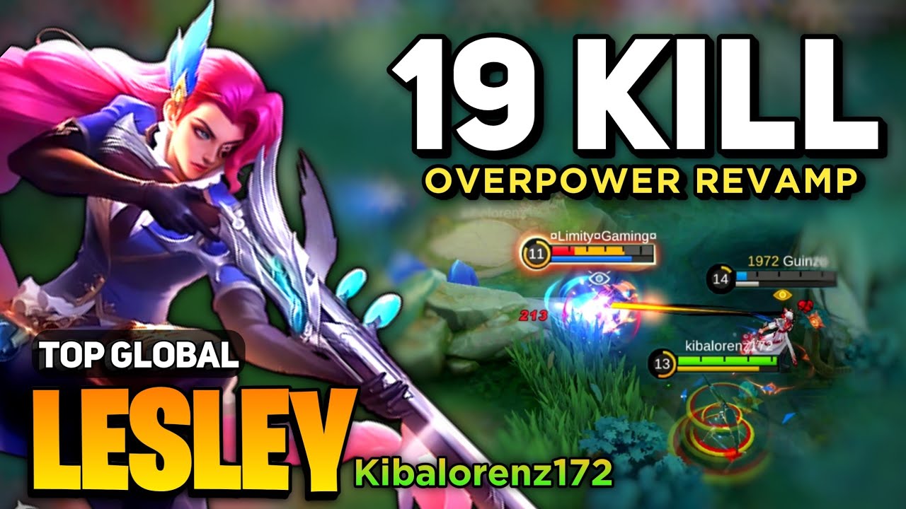 LESLEY REVAMP! Overpower Goldlane [ Lesley Best Build Top Global ] By ...