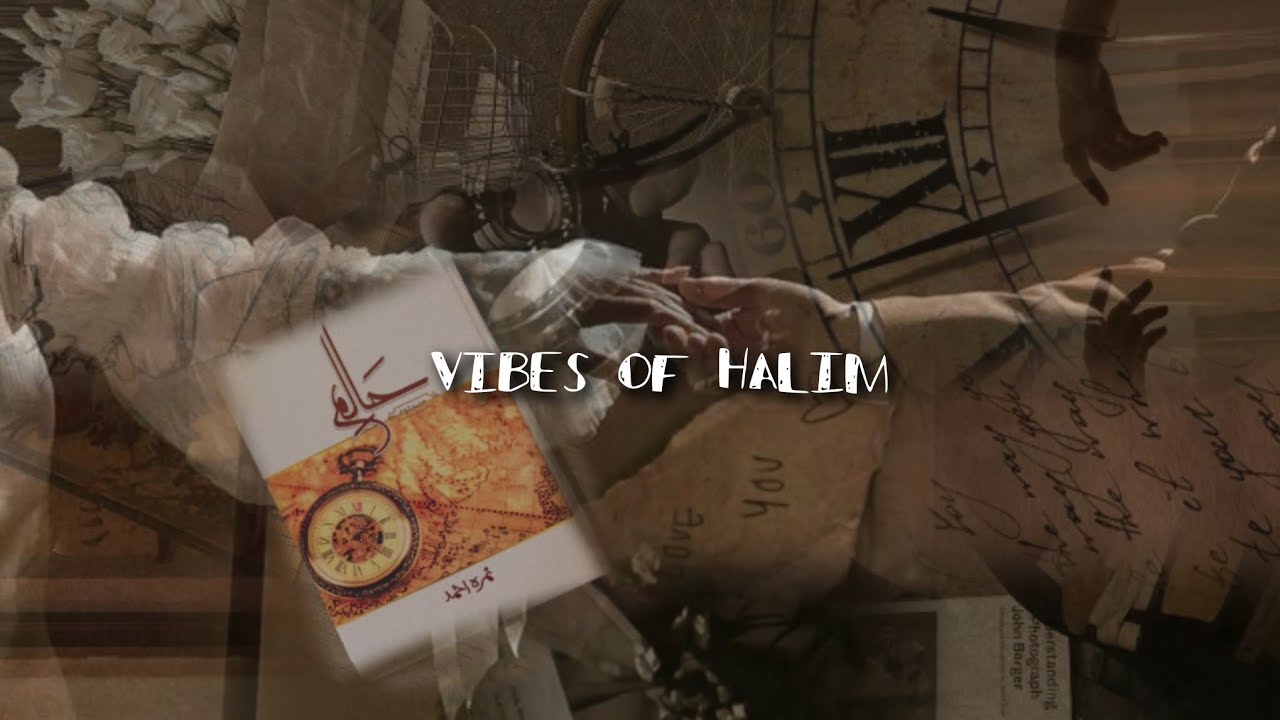 Aesthetics of Halim Novel by nimrah ahmed / Adam bin muhammad / Edit video - YouTube