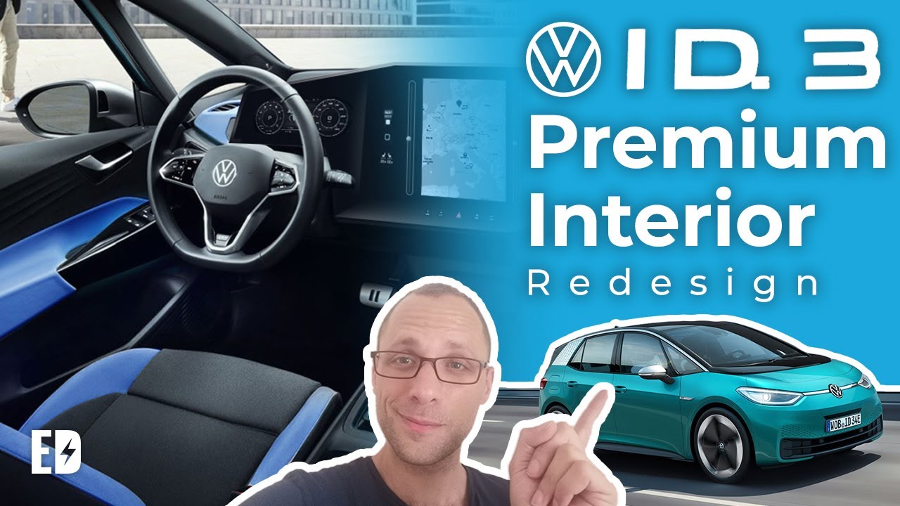 VW ID3 2020 Premium Interior Redesign | VW definitely should consider ...