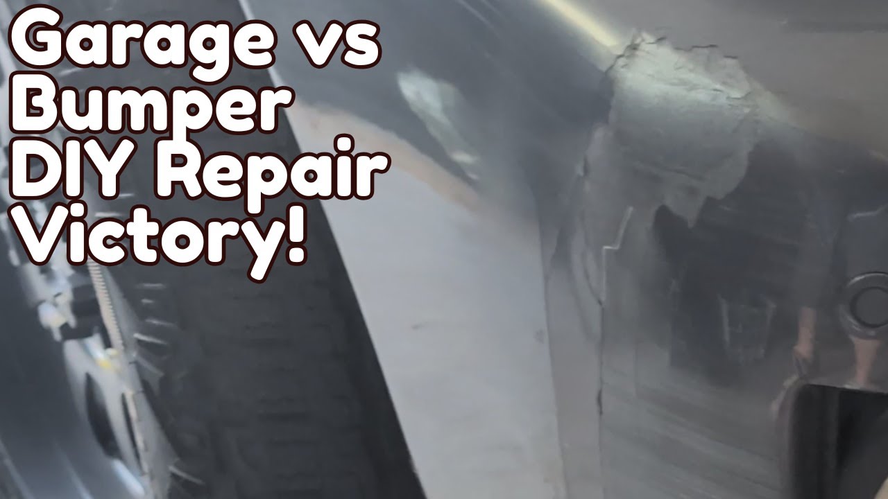 DIY Bumper Repair using Dip Your Cars Luna OEM Paint - YouTube