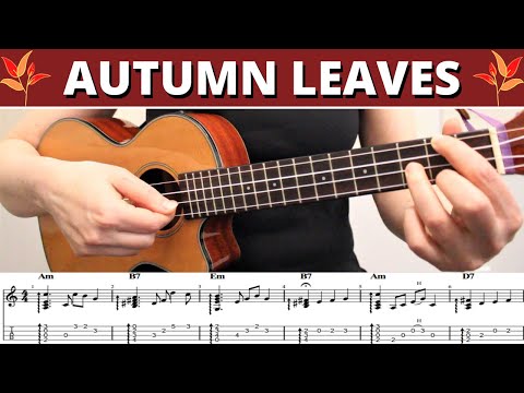 Autumn Leaves - Beautiful Fingerstyle Chord Melody - Jazz Standard ...