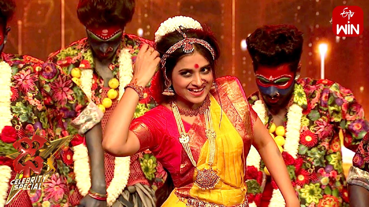 Pushpa Movie Songs Varshini Performance | Dhee Celebrity Special | 10th ...