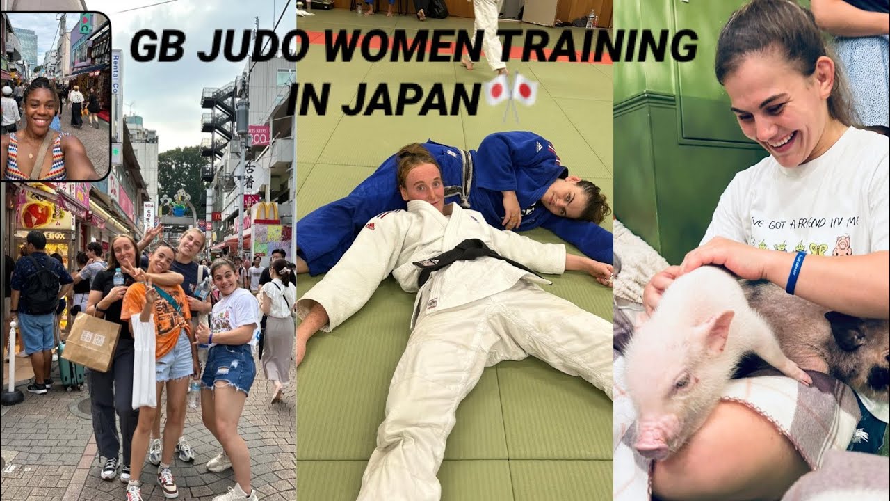 GB JUDO WOMEN TRAINING IN JAPAN PART 2 | LIFE OF A GB JUDO ATHLETE ...