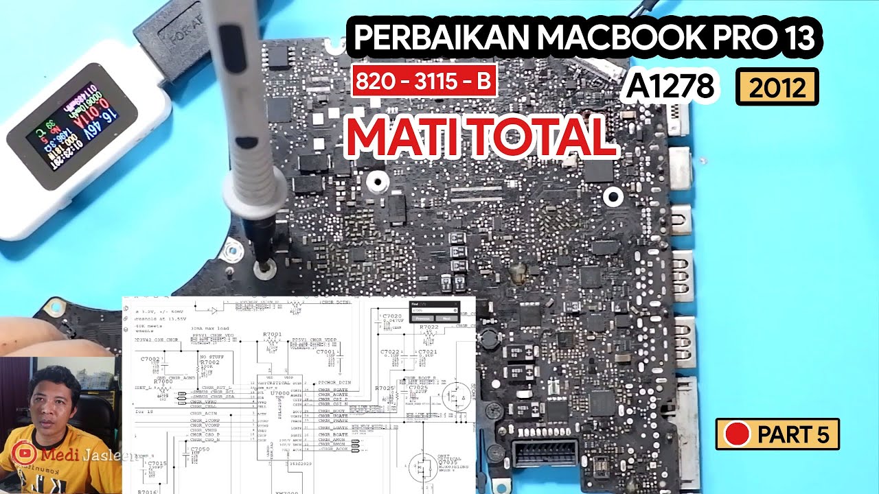 Perbaikan MacBook Pro Rusak Mati Total 🔴 Part 5 - YouTube