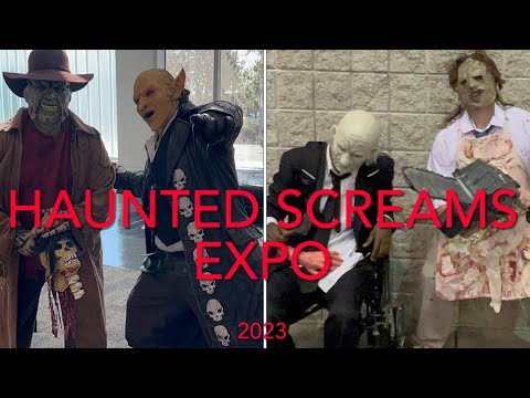 Haunted Screams Expo 2023 9/16/23 Hampton VA - YouTube