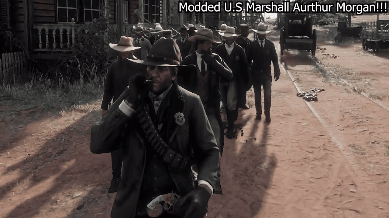 Arthur Morgan Is A U.S Marshall!!! 100+ Mods RDR2 Ep. 1 #funny #rdr2 # ...