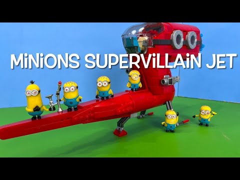 MINIONS SUPERVILLAIN JET UNBOXING - Let’s play!! - YouTube