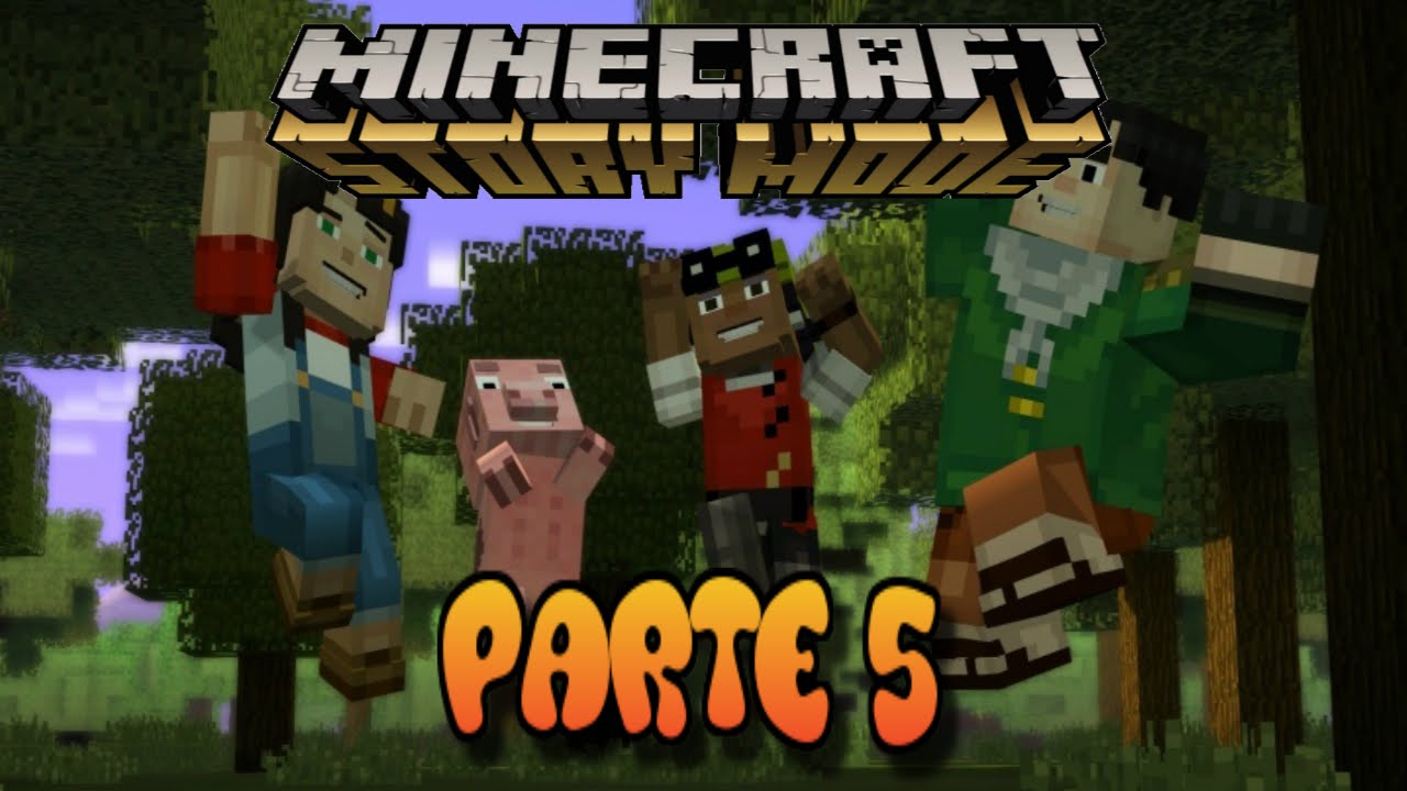 De paseo por el inframundo - Minecraft story mode (parte 5) - YouTube