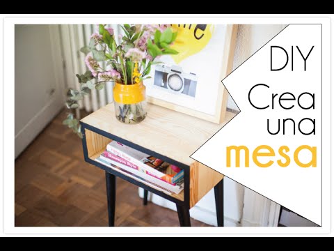 DIY decora tu propia mesa - YouTube
