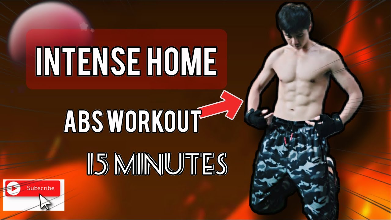 INTENSE HOME ABS WORKOUT 15 MINUTES. (For get Six-pack) - YouTube