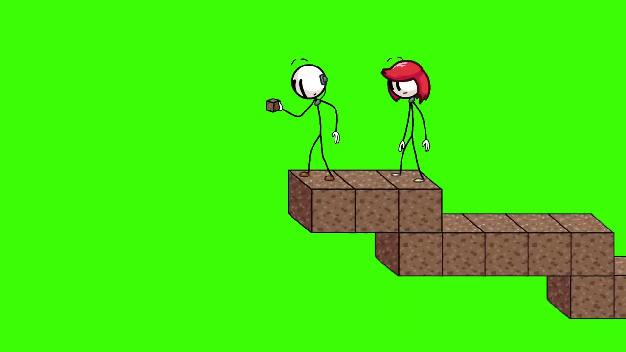 Henry Stickmin Plays Minecraft in Greenscreen - YouTube