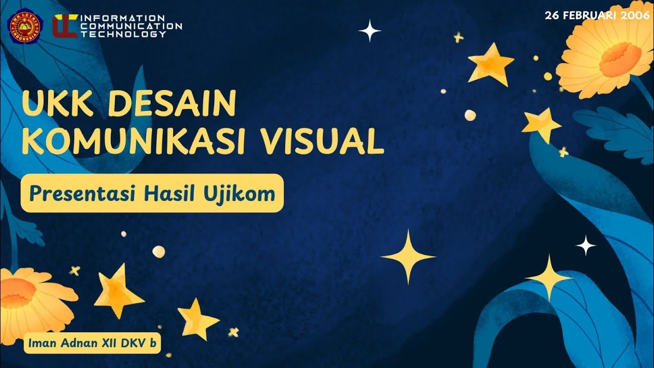HASIL UKK DESAIN KOMUNIKASI VISUAL IMAN ADNAN (15) XII DKV B - YouTube