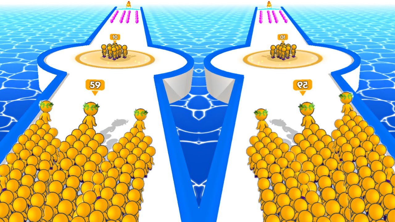 Crowd Battle 3d Gameplay - All Levels - Android IOS Gameplay - Levels ...