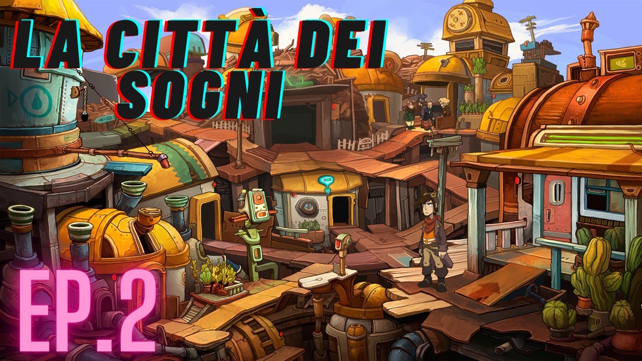 Fuga Da Deponia Gameplay ITA Ep.2 - La Città Dei Sogni - YouTube