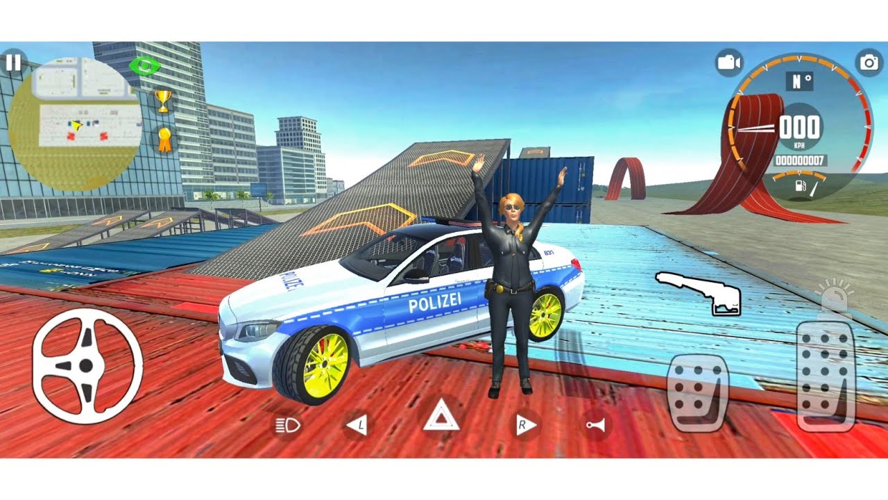 Crazy City Police | Car Simulator C63 | Android Gameplay - YouTube