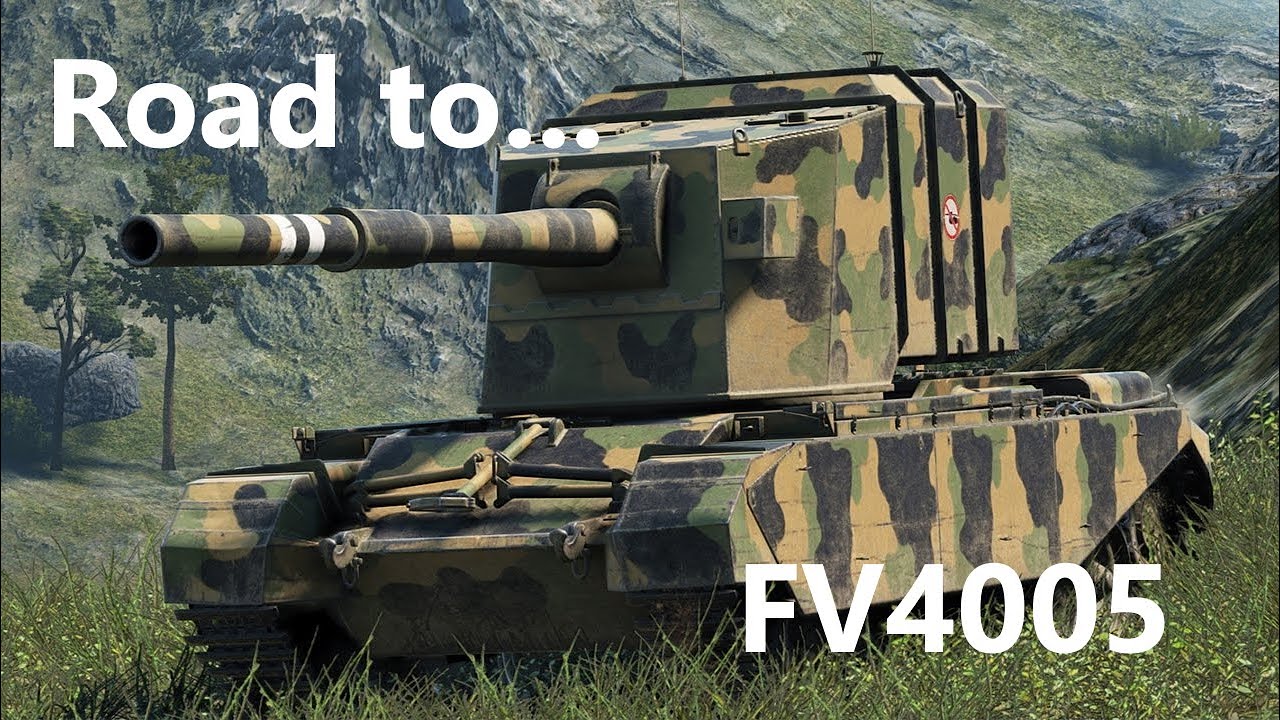 Road to FV4005 sedmičkový Challenger - YouTube