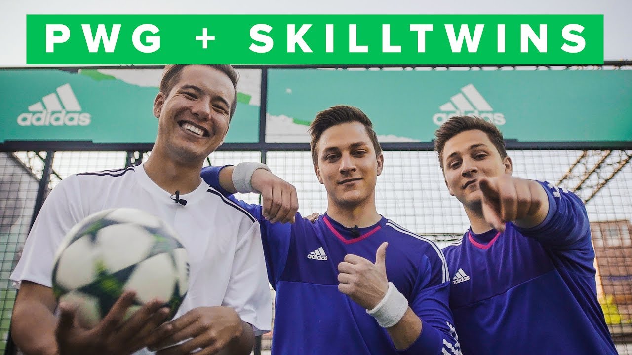 LEARN 2 FOOTBALL SKILLS & PANNA MOVES WITH SKILLTWINS - YouTube