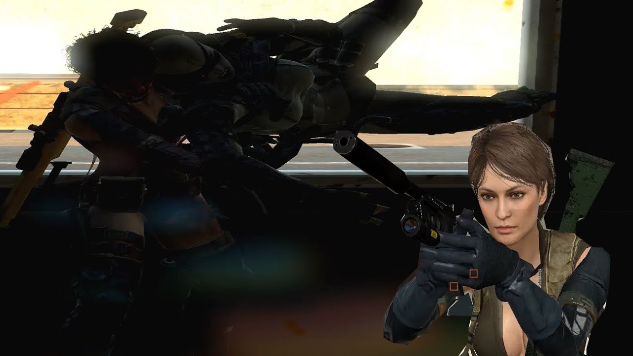 色々とおかしいメタルギアMOD【女スカルズ空港基地戦争】メタルギアソリッド5ファントムペイン/MGS5TPP - YouTube