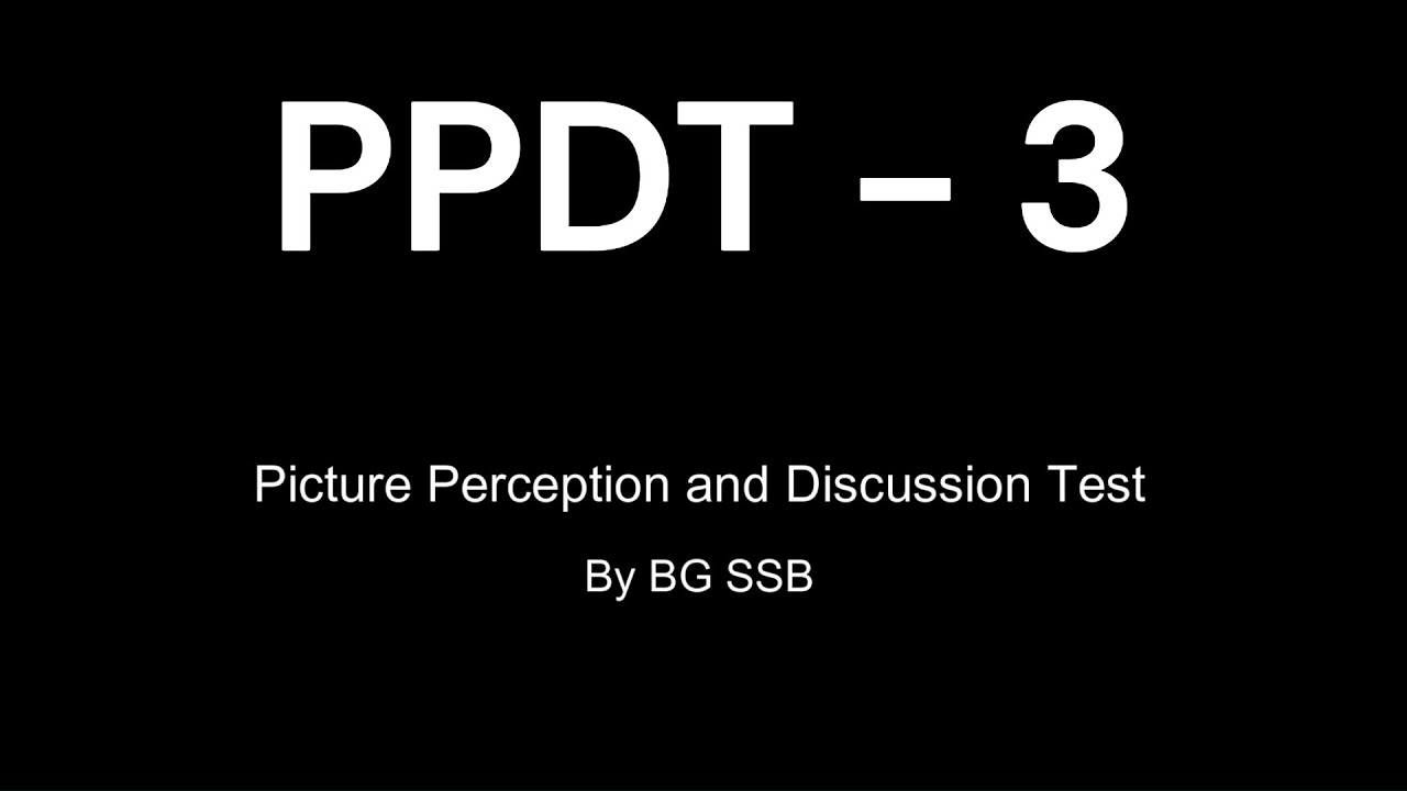 PPDT Practice for SSB Interview | PPDT practice SET-3 | SSB screening ...