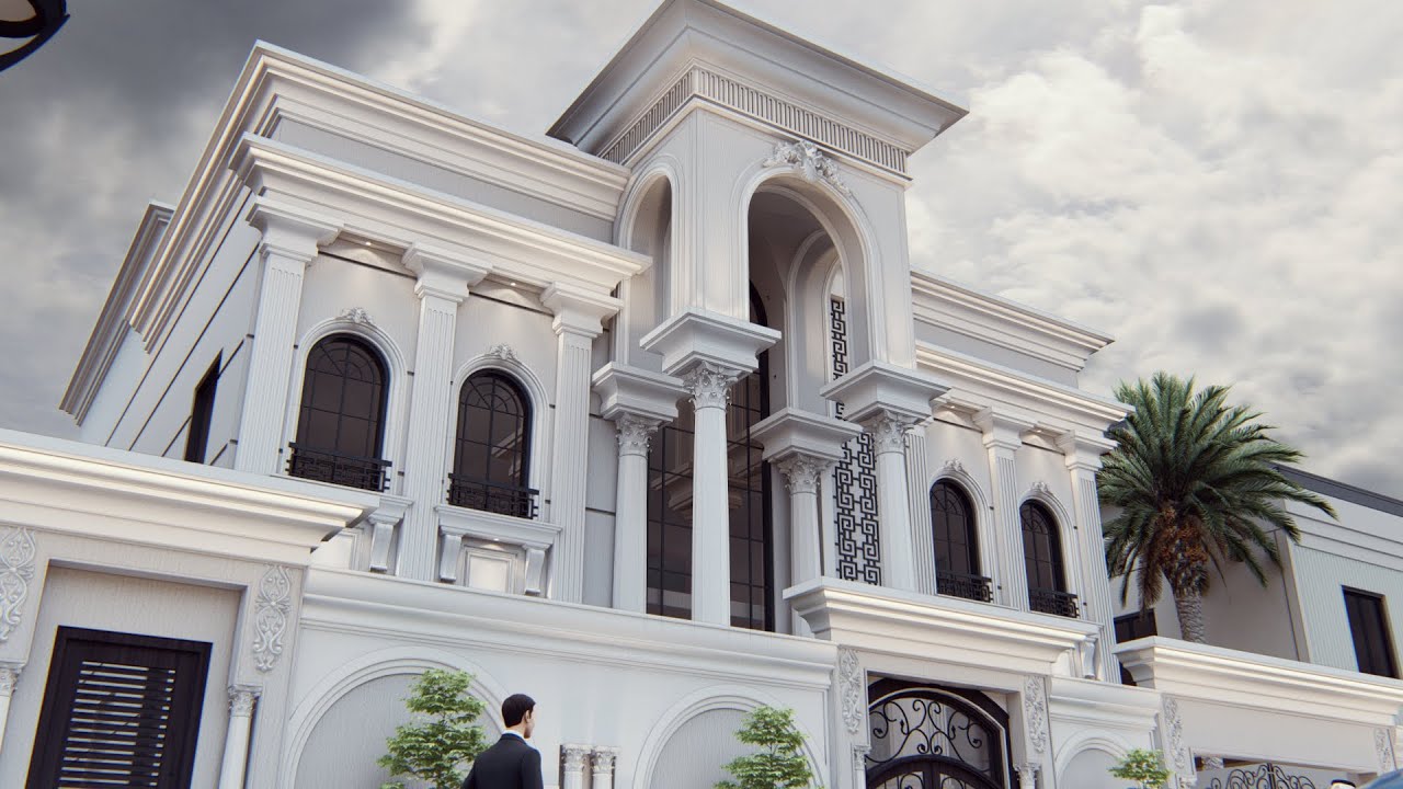 Classic Villa Design in Ksa - YouTube