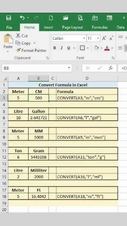 Convert Formula In Excel Excel Command Excel Short Cut Excel Exceltech Exceltips
